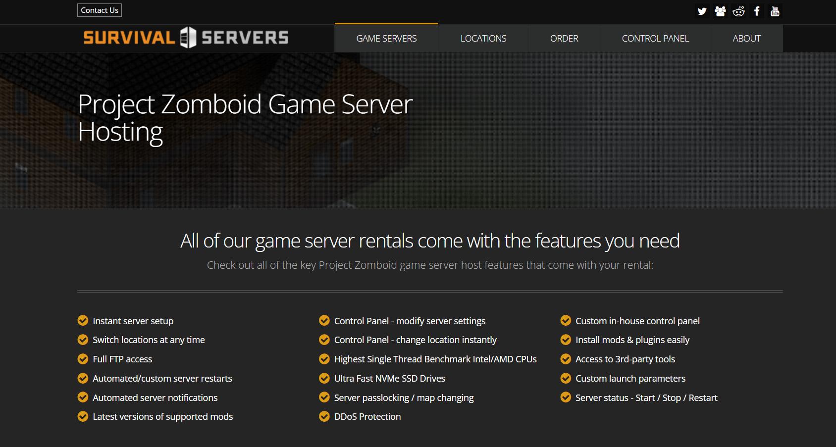 Project Zomboid Server Mod Settings