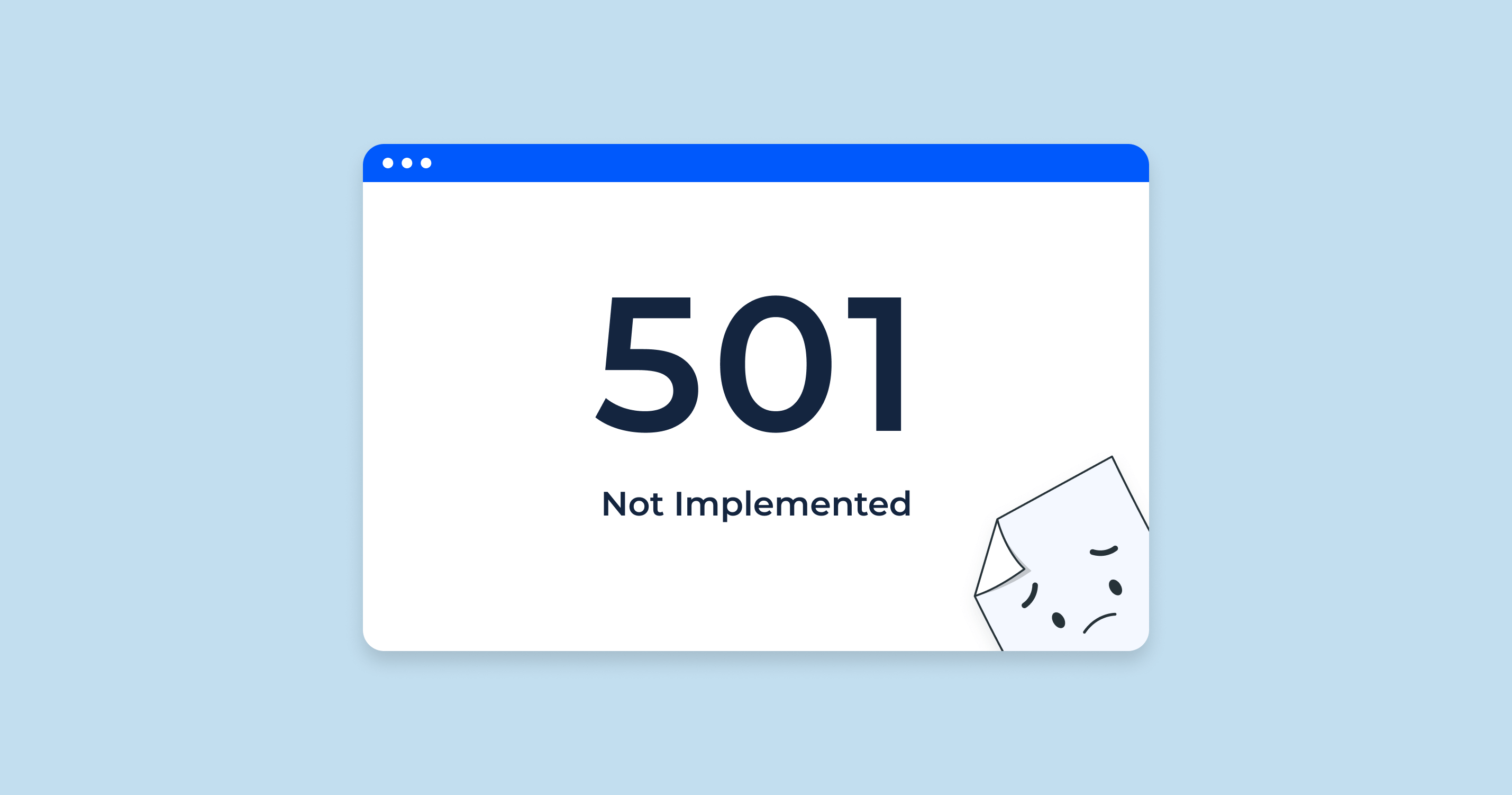 What Is 501 Status Code How To Fix Issue