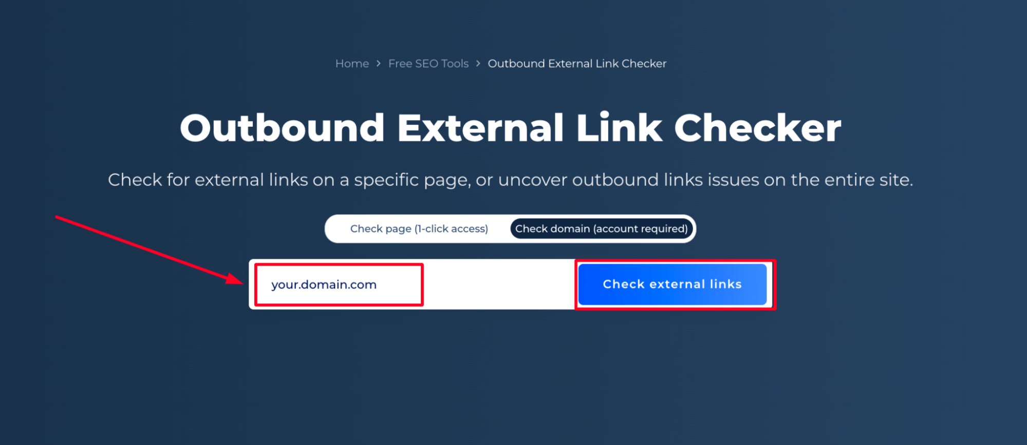 External Link Checker Tool | Check Outbound Links for Free ᐈ