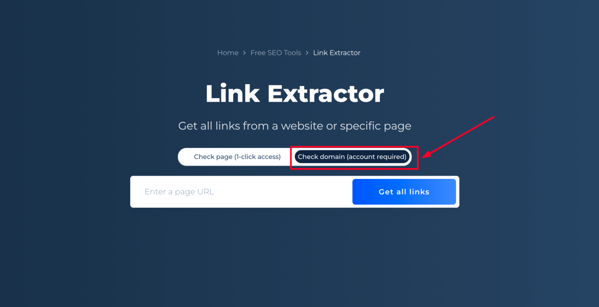 Link Extractor SEO Tool – Get All Links From a Website or Page ᐈ